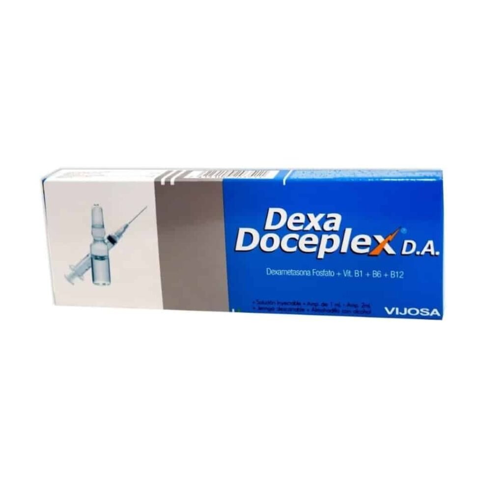 Desinflame con DEXA-DOCEPLEX INYECTABLE TRIPACK alivio rápido para tu ...