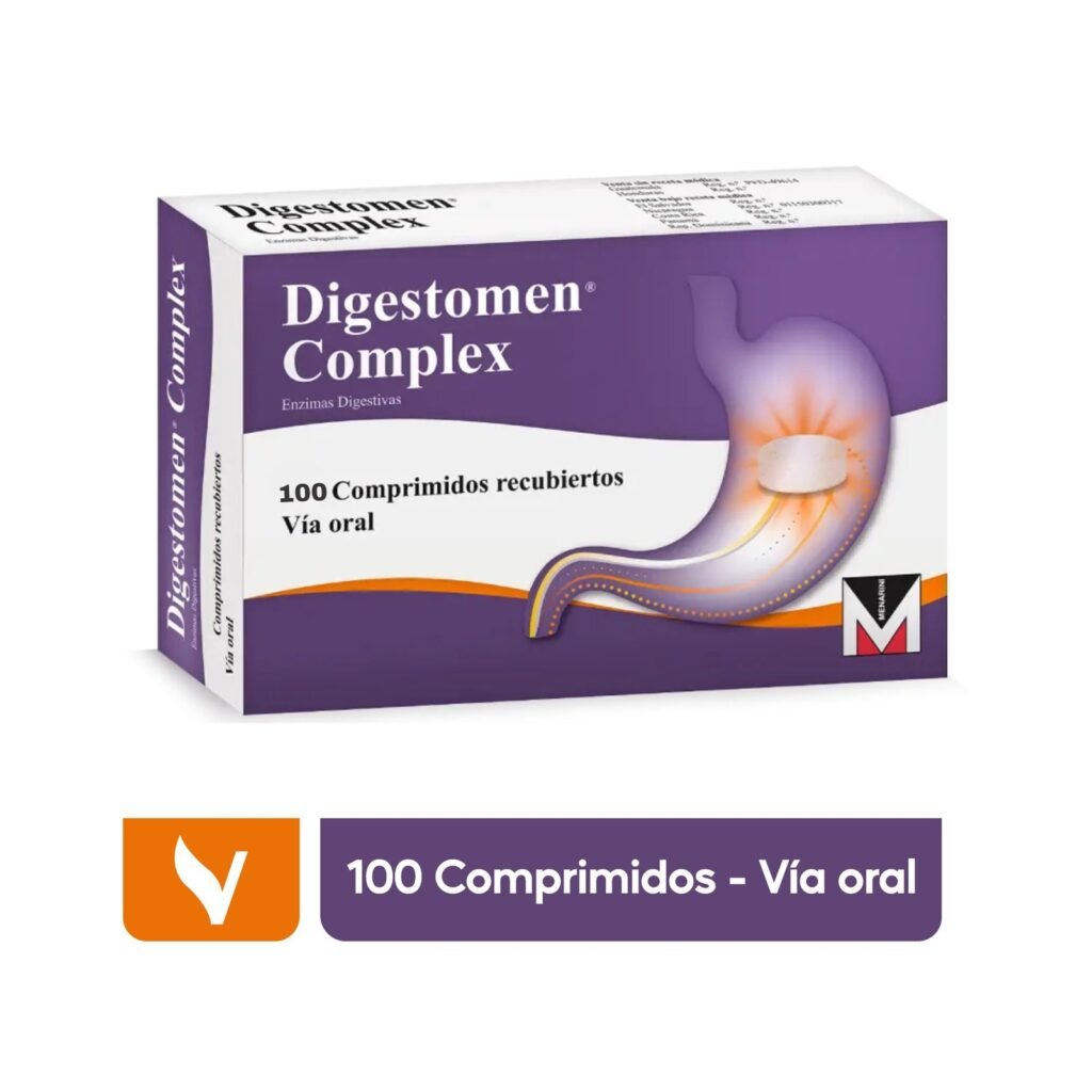 DIGESTOMEN COMPLEX 100 Comprimidos – ViteSV – Salud y bienestar siempre ...
