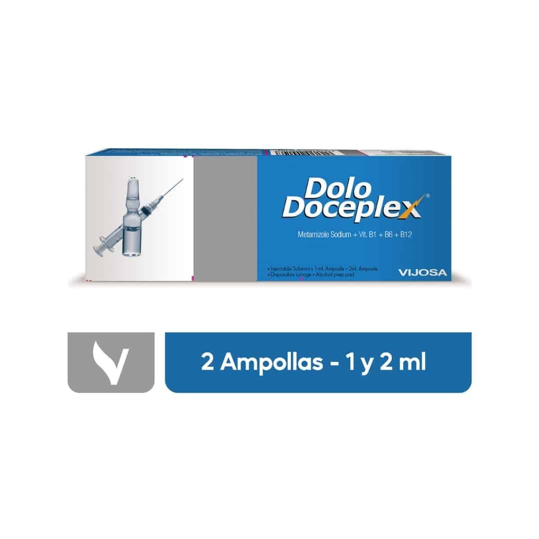 Adios al dolor con DOLO DOCEPLEX – D INYECCION TRIPACK para alivio ...